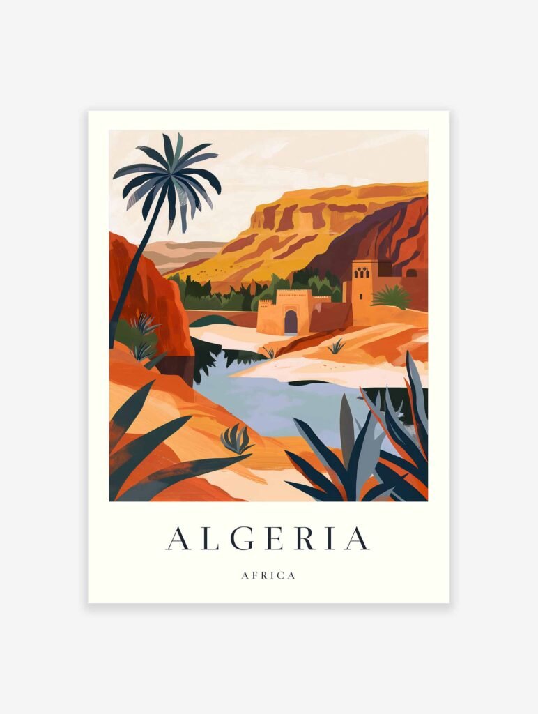 Algeria Poster - travelposterstore.co.uk