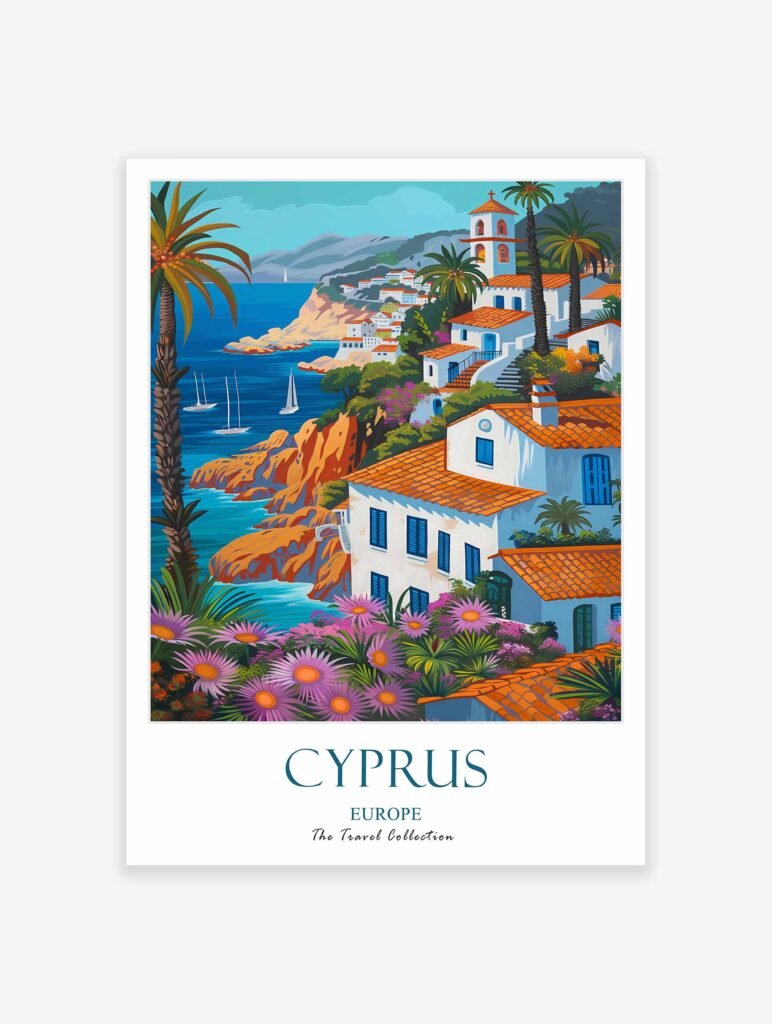Cyprus Poster - travelposterstore.co.uk