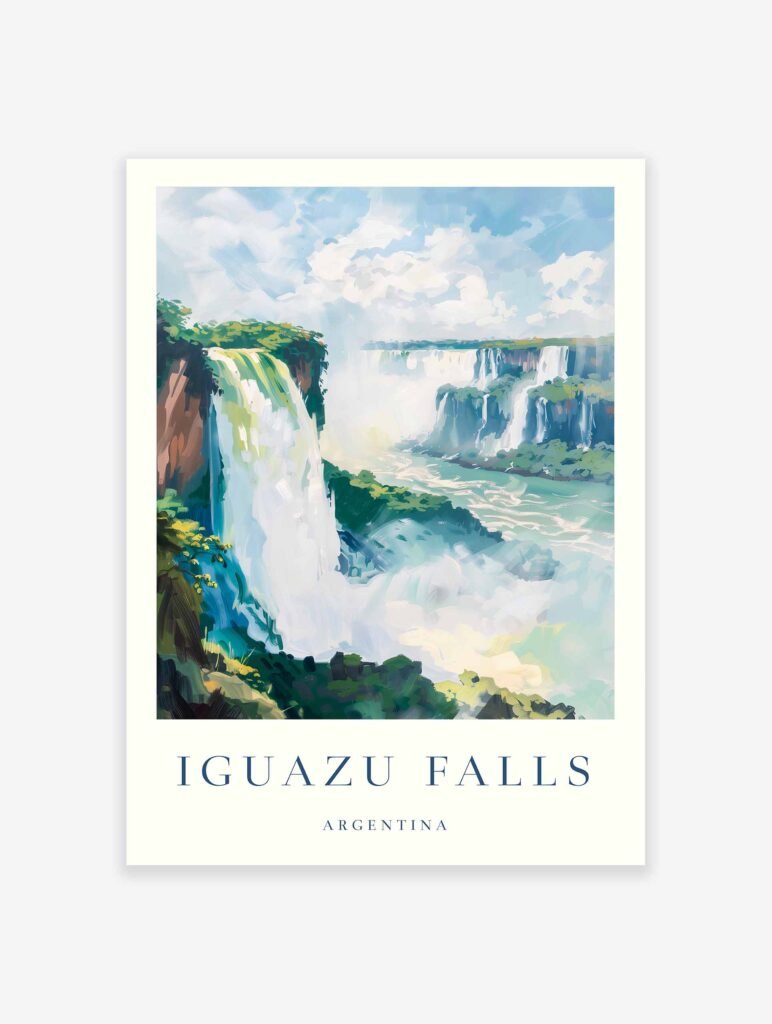 Iguazu Falls Poster - travelposterstore.co.uk