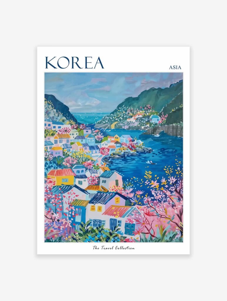 Korea Poster - travelposterstore.co.uk