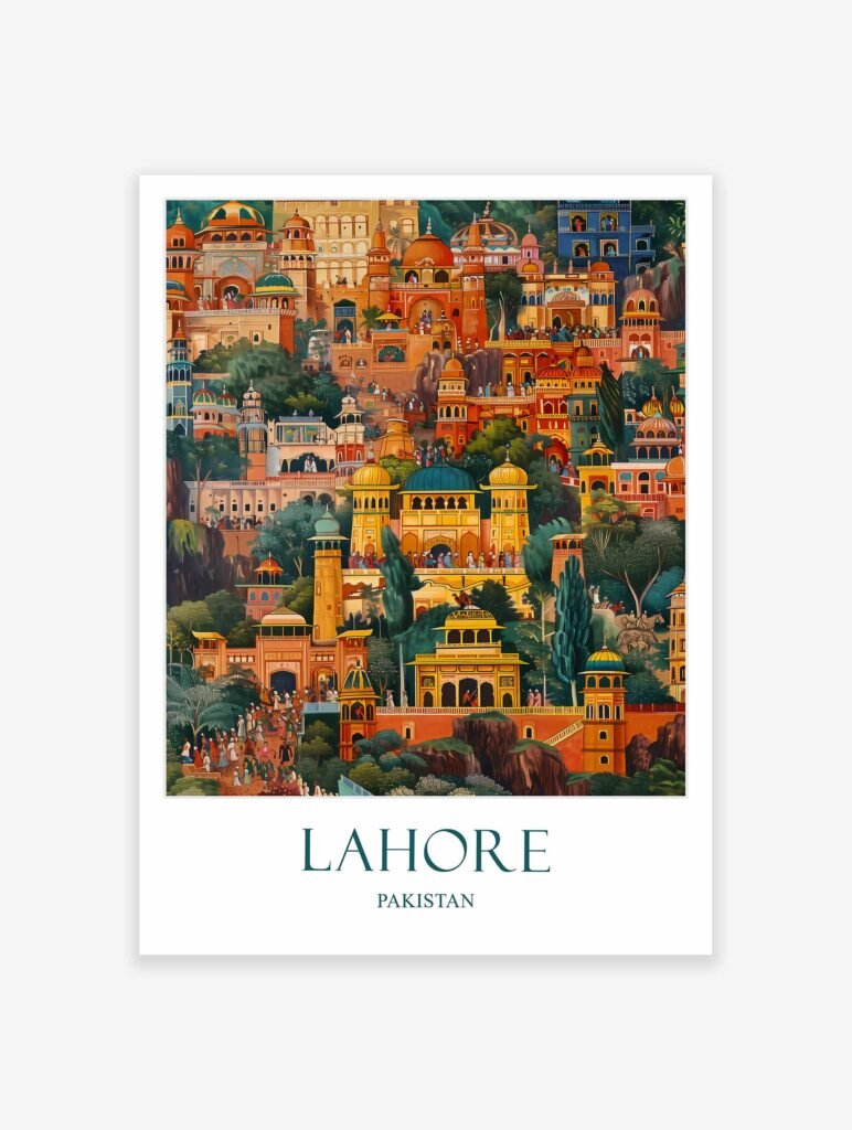 Lahore Poster - travelposterstore.co.uk
