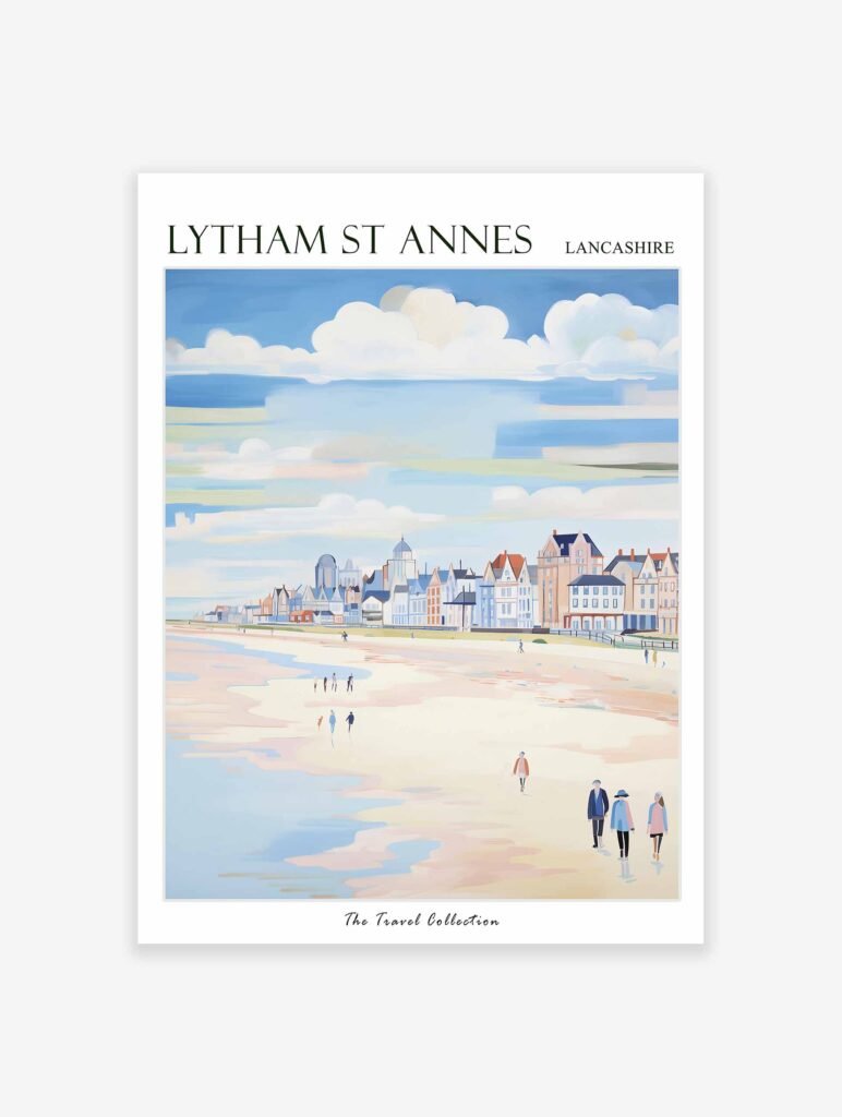 Lytham St Annes Poster - travelposterstore.co.uk