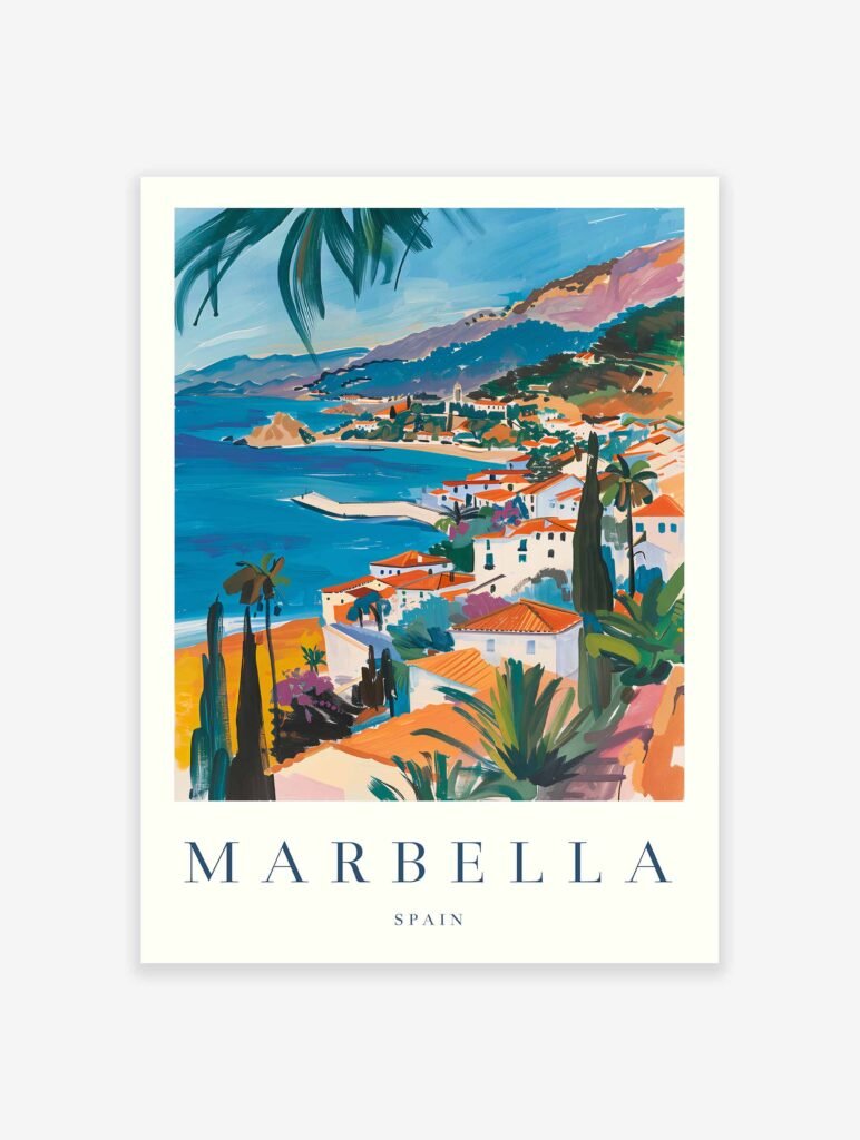 Marbella Poster - travelposterstore.co.uk