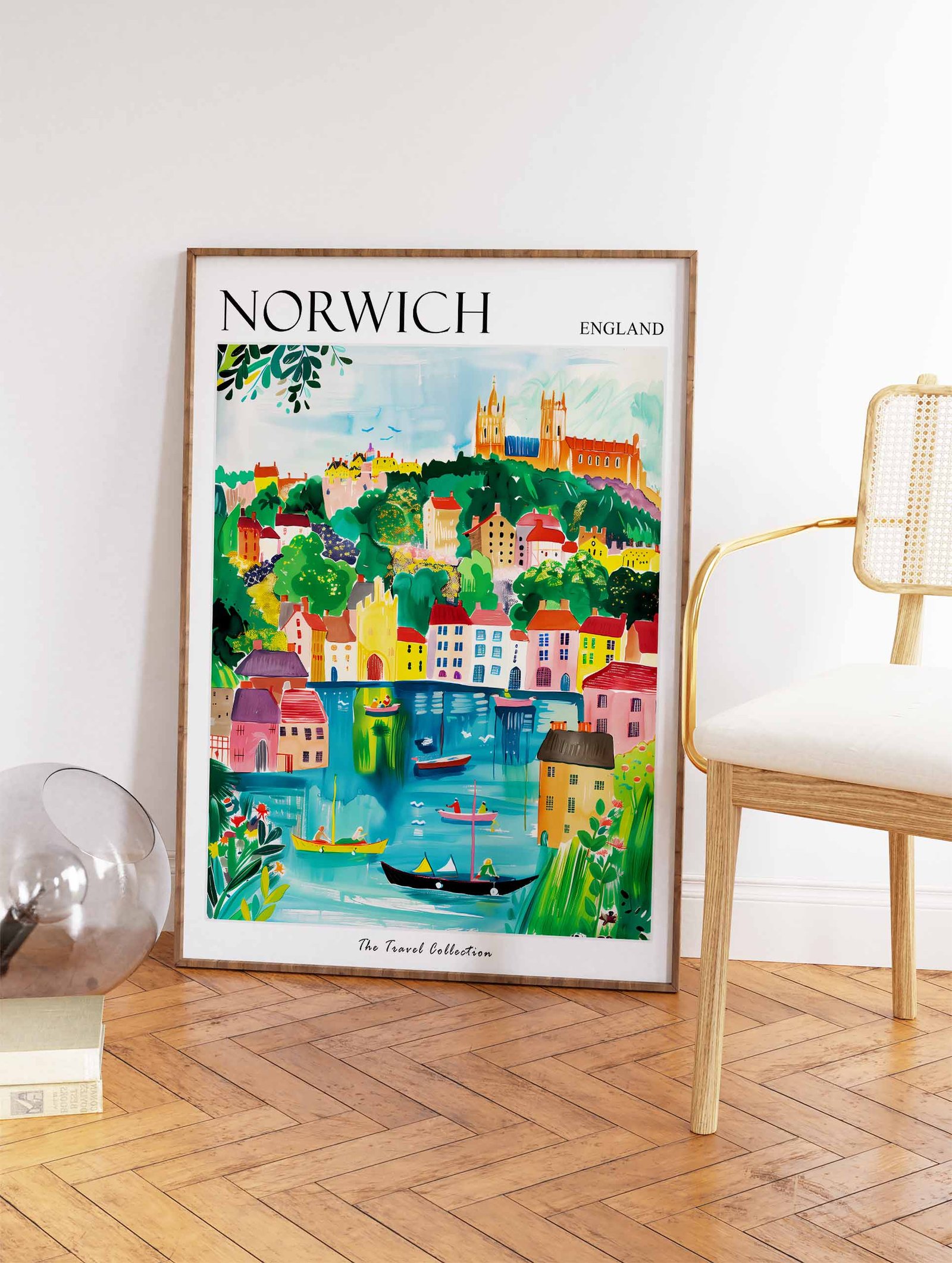 Norwich Poster - travelposterstore.co.uk