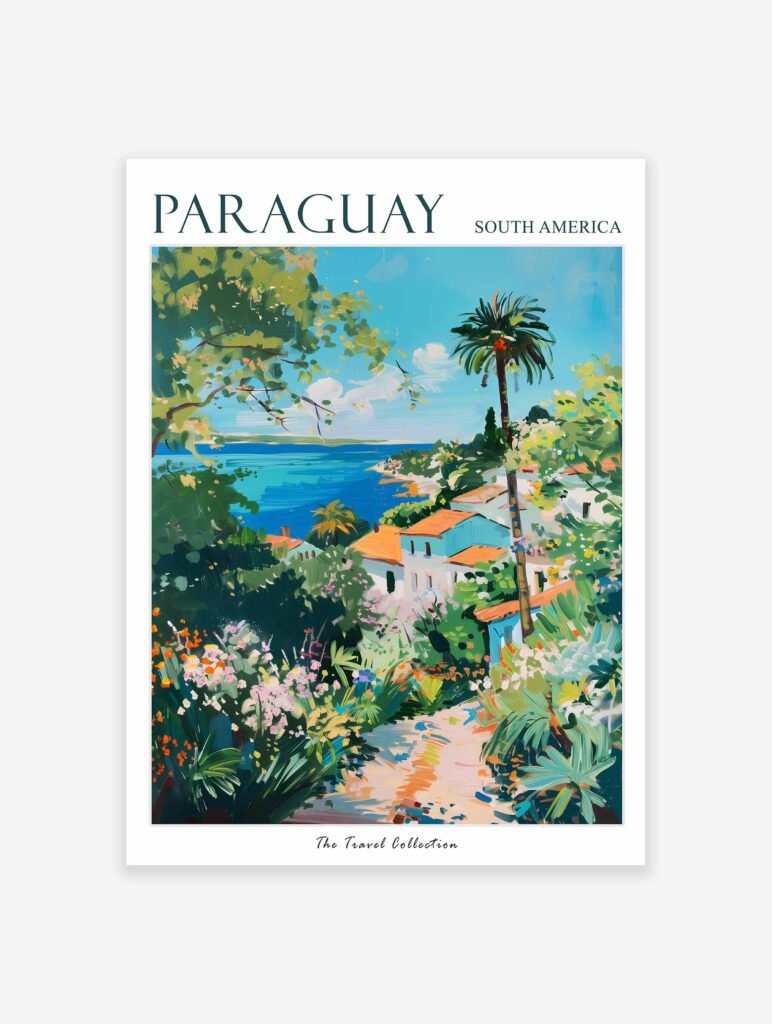 Paraguay Poster - travelposterstore.co.uk