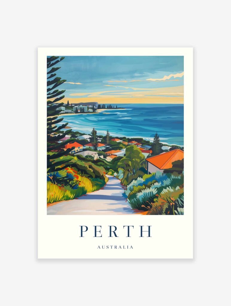 Perth Poster - travelposterstore.co.uk
