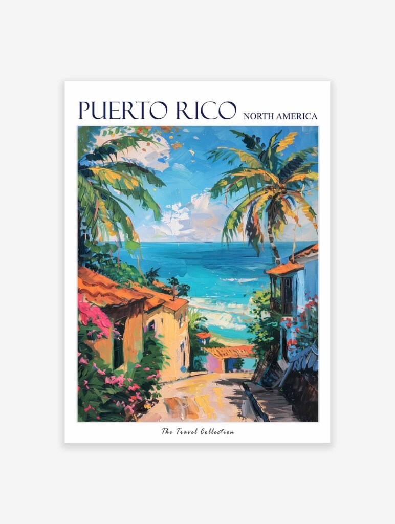Puerto Rico Poster - travelposterstore.co.uk