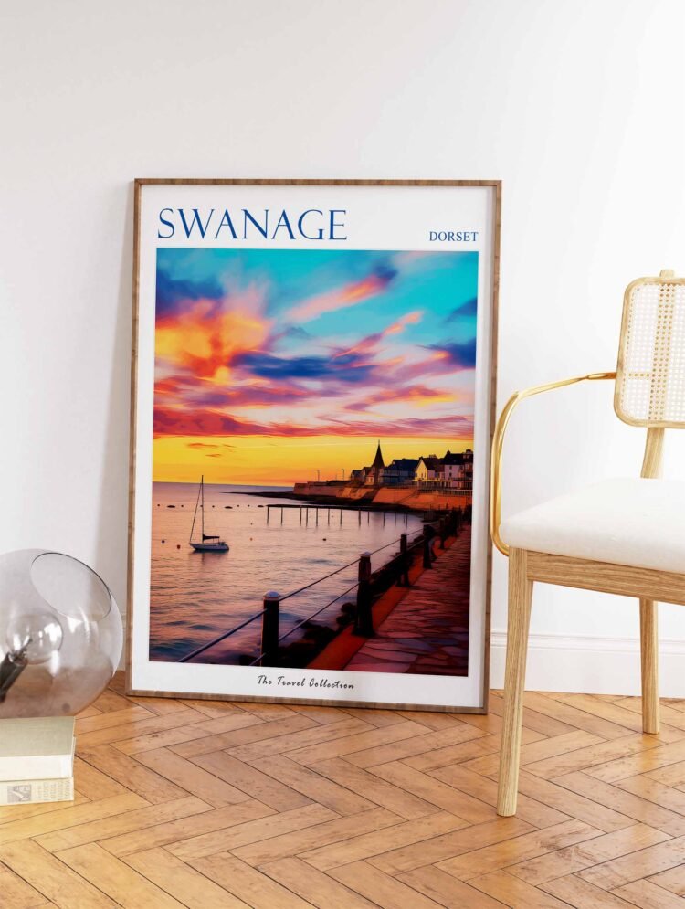 Swanage Poster - travelposterstore.co.uk