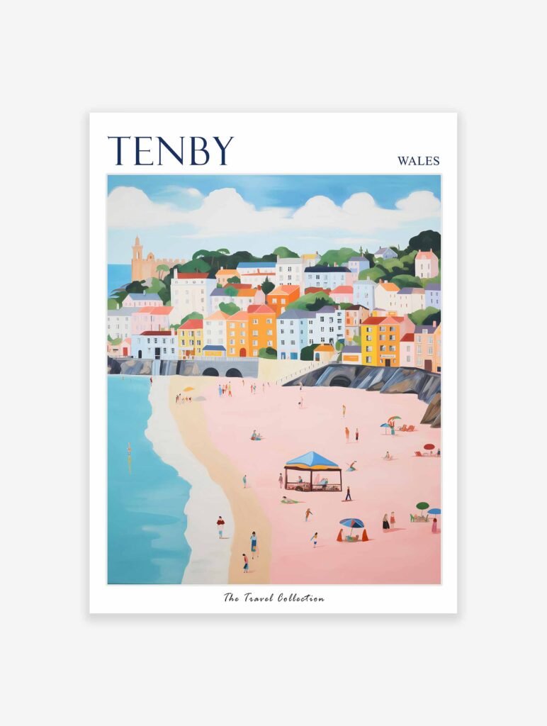 Tenby Poster - travelposterstore.co.uk