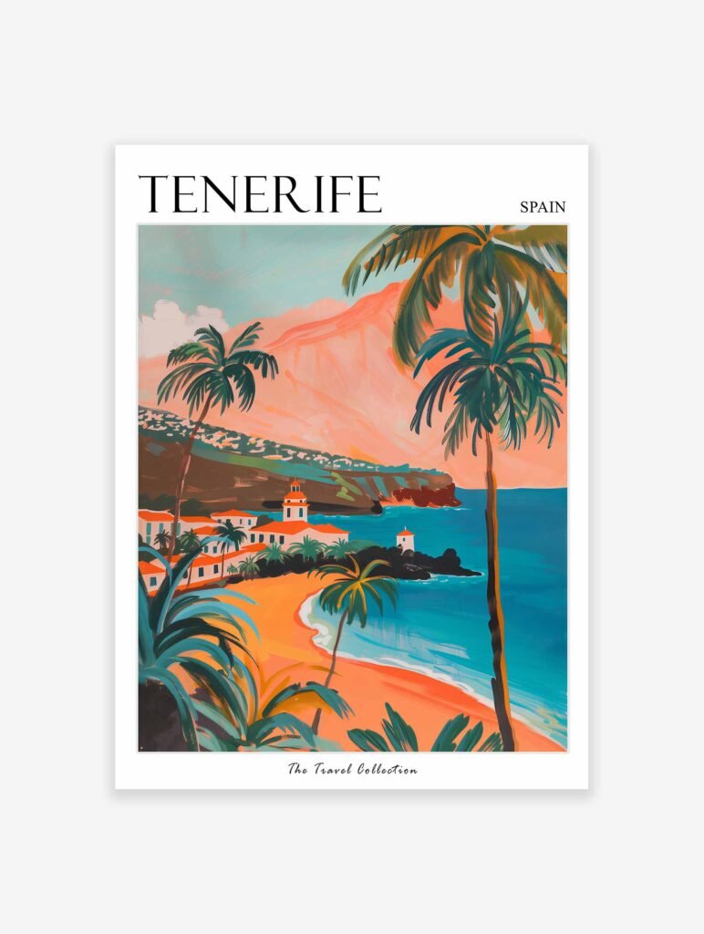 Tenerife Poster - travelposterstore.co.uk