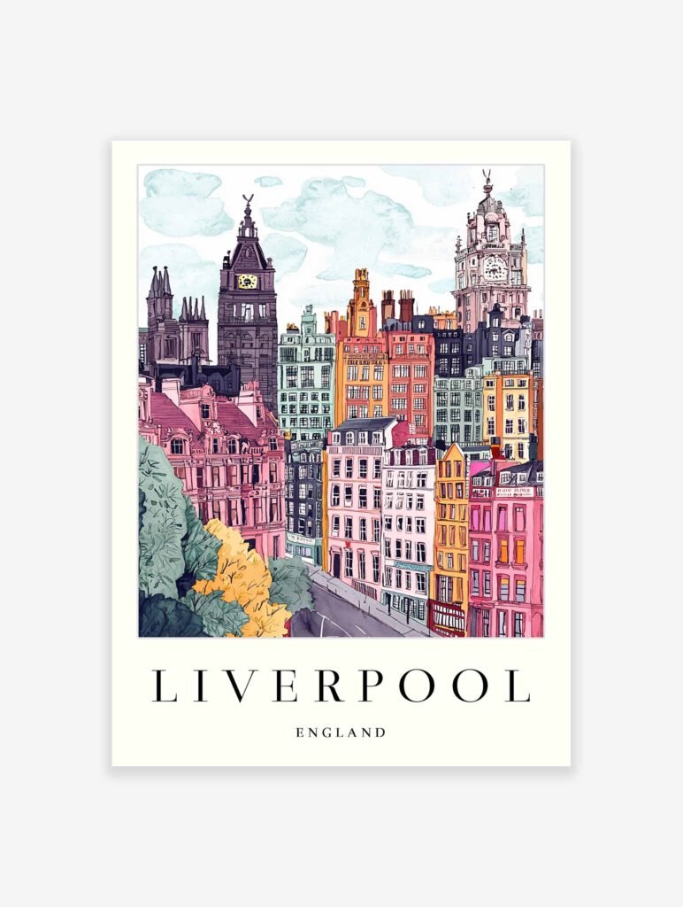 Liverpool Poster - travelposterstore.co.uk