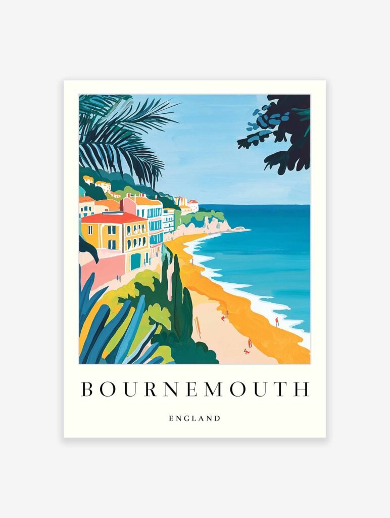 Bournemouth Poster - travelposterstore.co.uk
