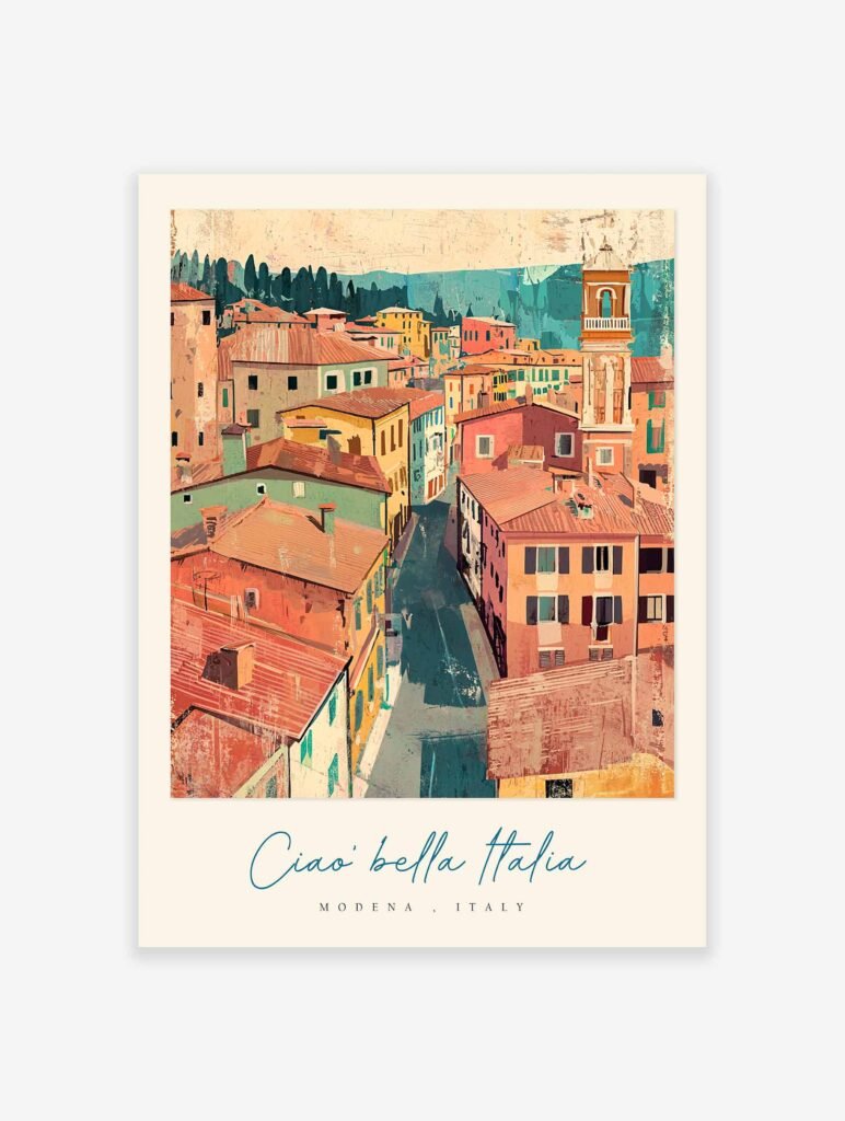 Modena Poster - travelposterstore.co.uk