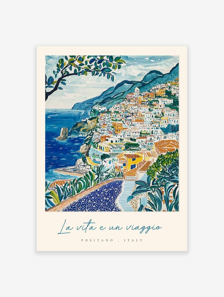 positano poster 6 . 99 14 . 99 0 reviews the positano travel poster ...